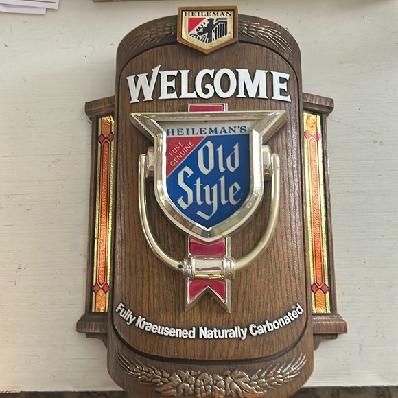 Other | 197s Old Style Sign | Poshmark